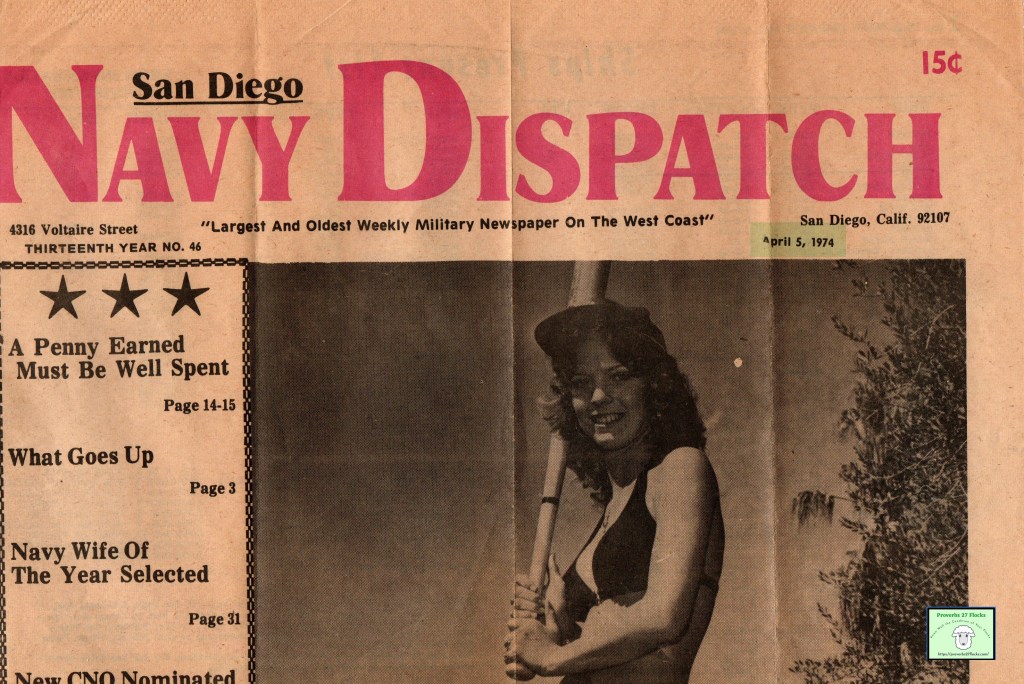 A Flood of Navy Memories Via Pictures – Know Your Flocks & Herds