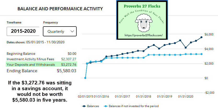 UTMA Recommendations and God’s Saving Plan – Know Your Flocks & Herds
