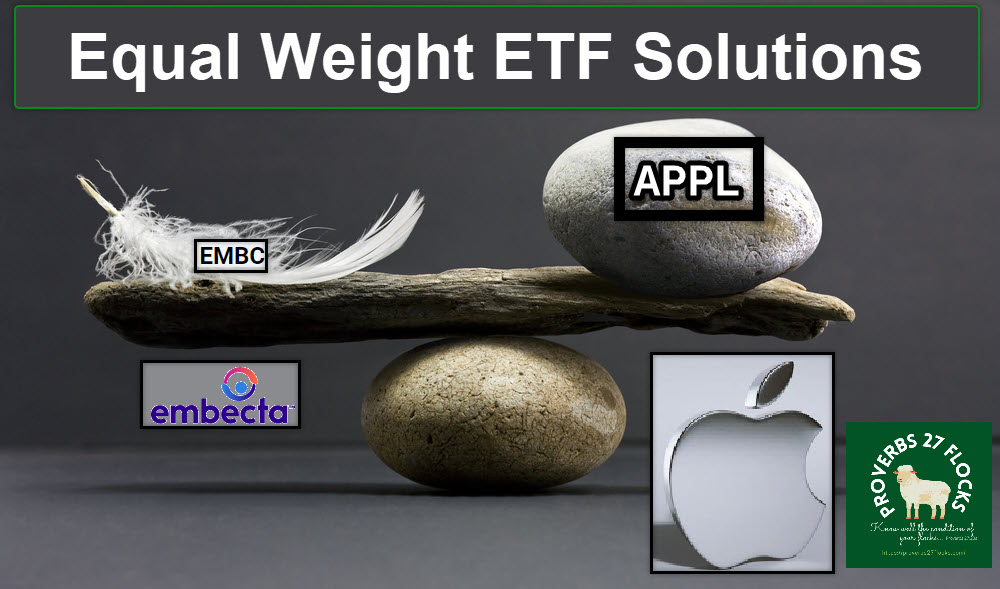 Equal Weight ETF Solutions have Advantages – Know Your Flocks & Herds