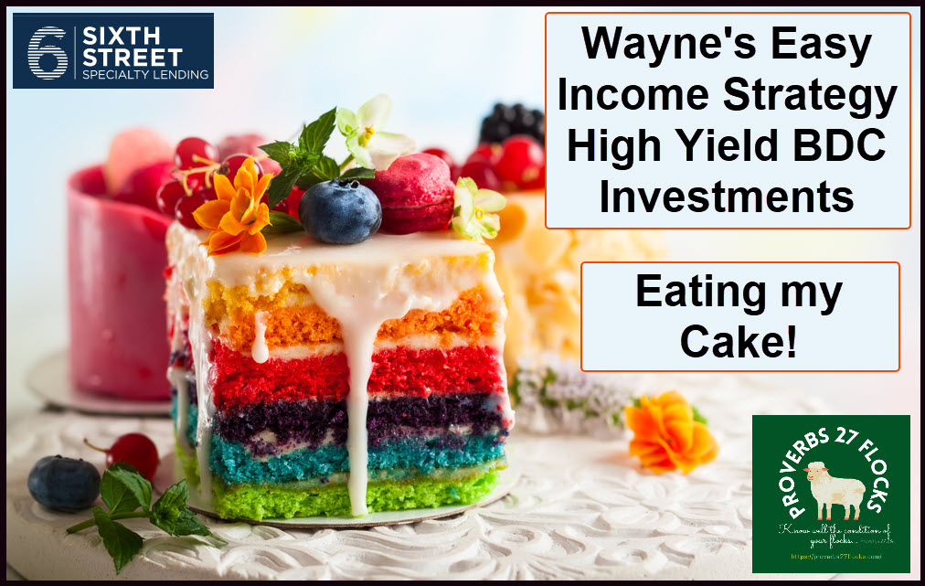 Easy Income Strategy – Eating Cake – Know Your Flocks & Herds