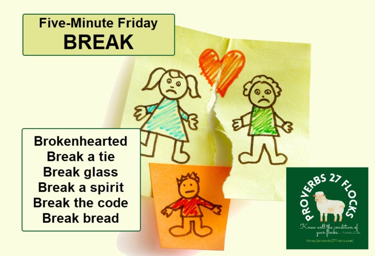 BREAK: Five-Minute Friday – Know Your Flocks & Herds