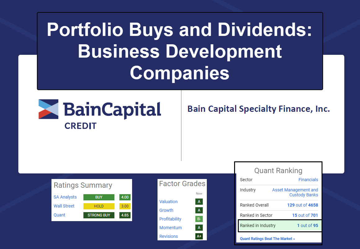 Portfolio Buys & Dividends: BCSF – Know Your Flocks & Herds