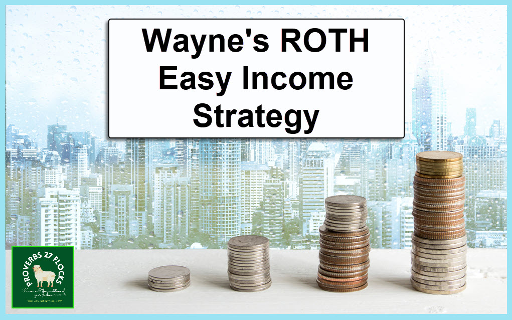 Easy Income Strategy – Analyze Wayne’s ROTH IRA – Know Your Flocks & Herds
