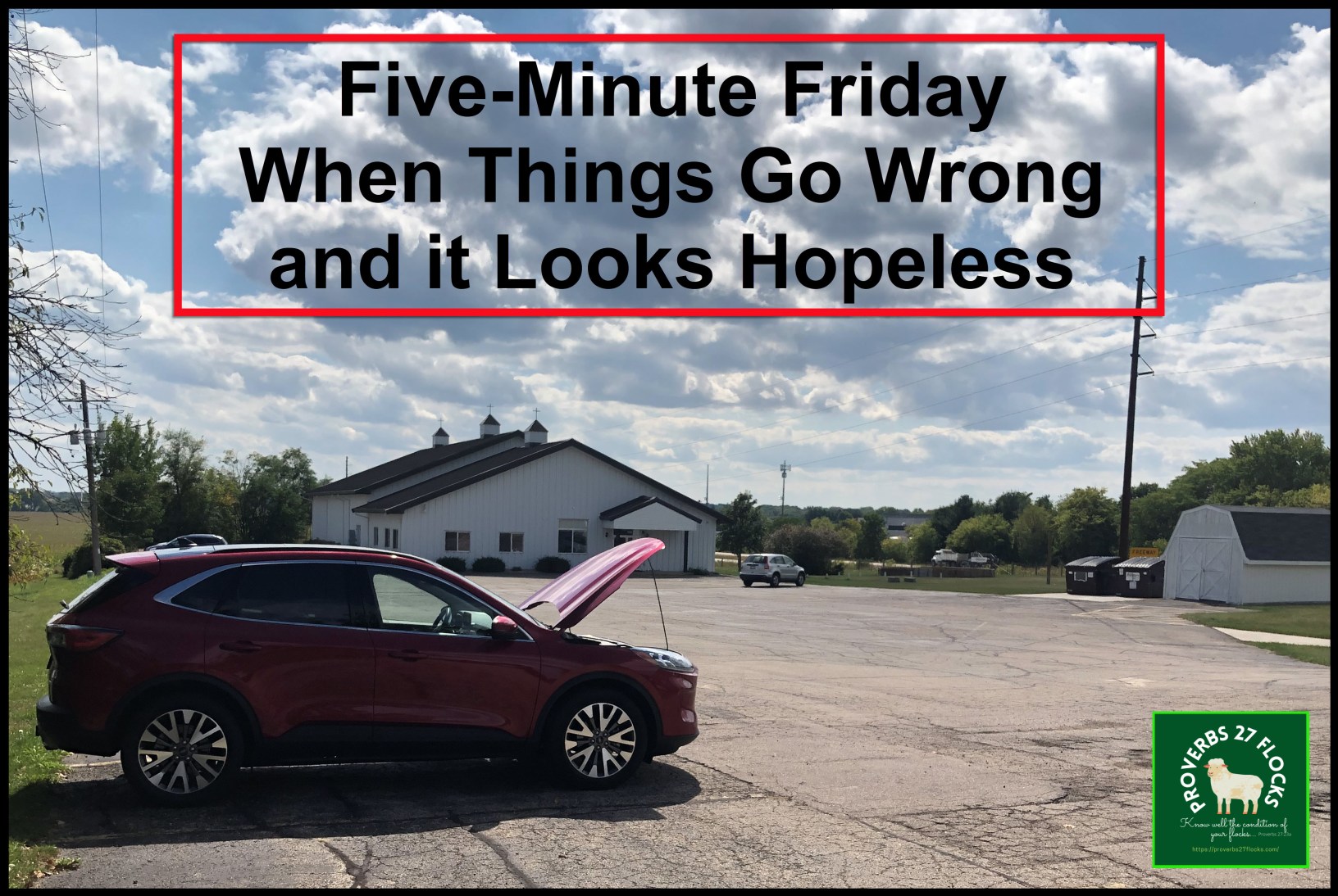 ESCAPE: Five-Minute Friday – Know Your Flocks & Herds