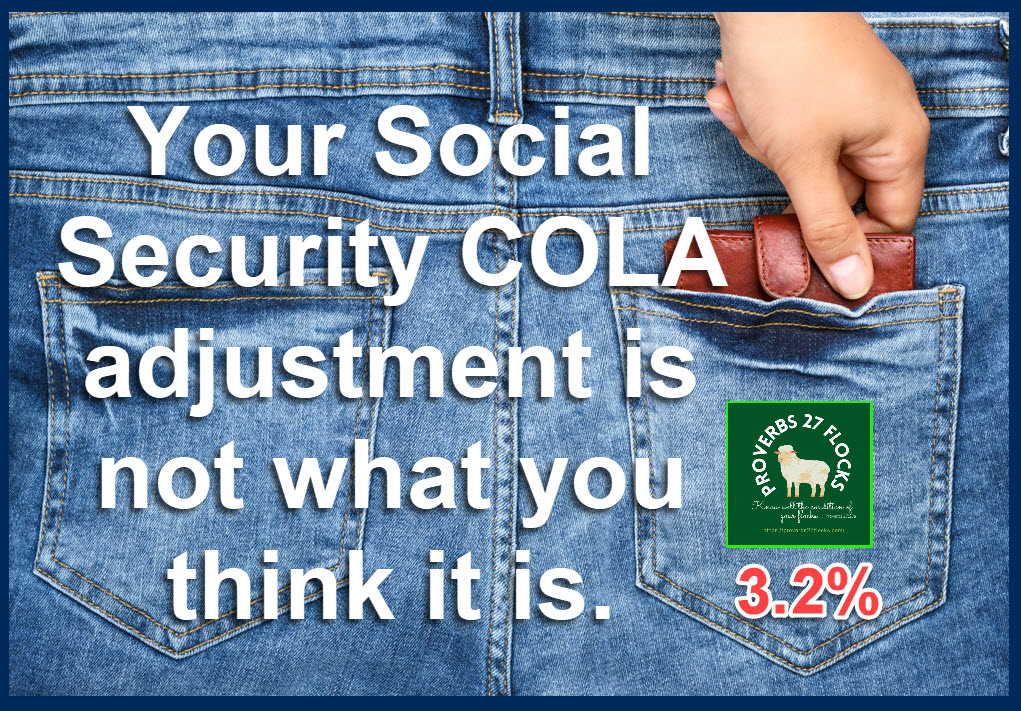 Your 2024 Social Security COLA Inflation Adjustment – Know Your Flocks ...