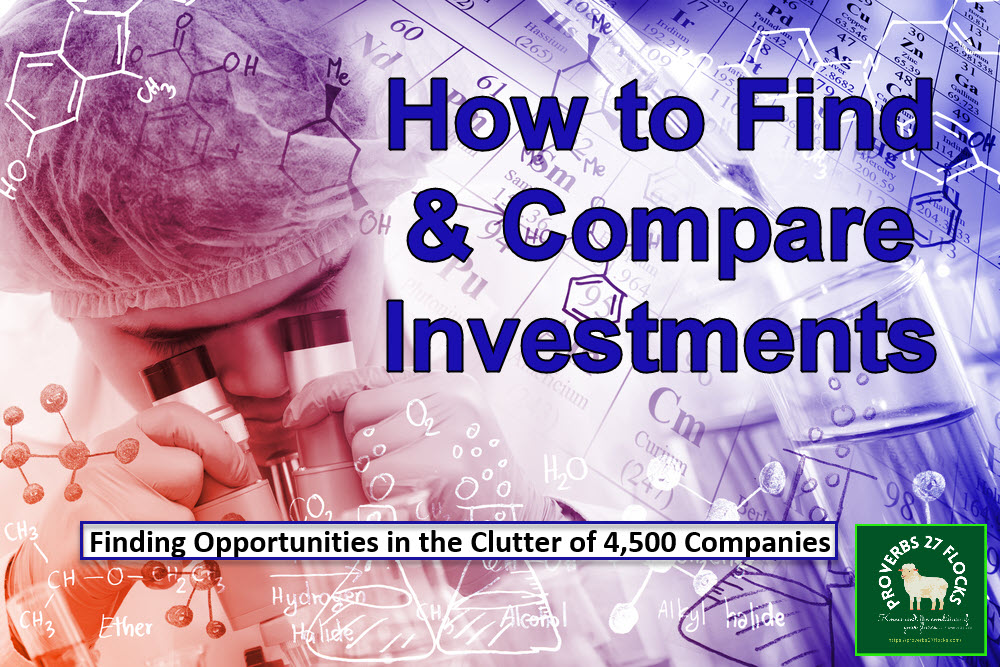How to Find and Compare Investments – Know Your Flocks & Herds
