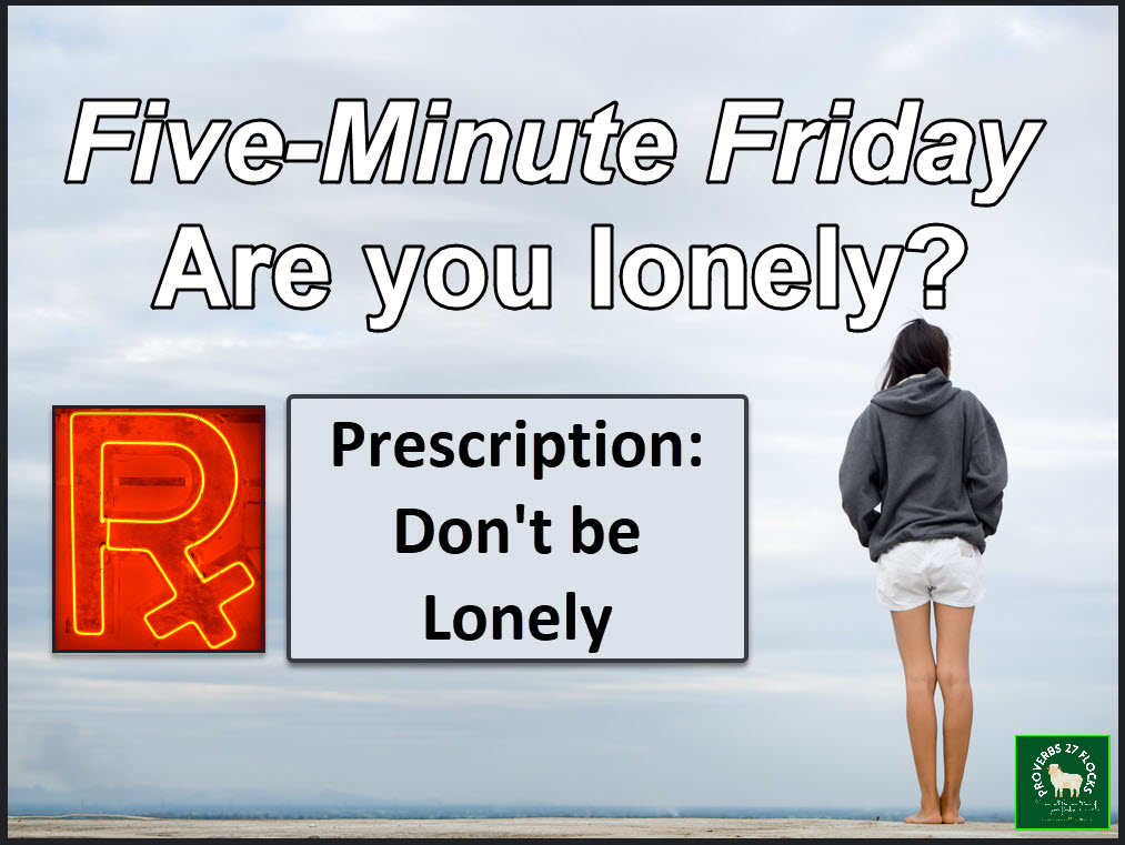 Lonely: Five-Minute Friday – Know Your Flocks & Herds