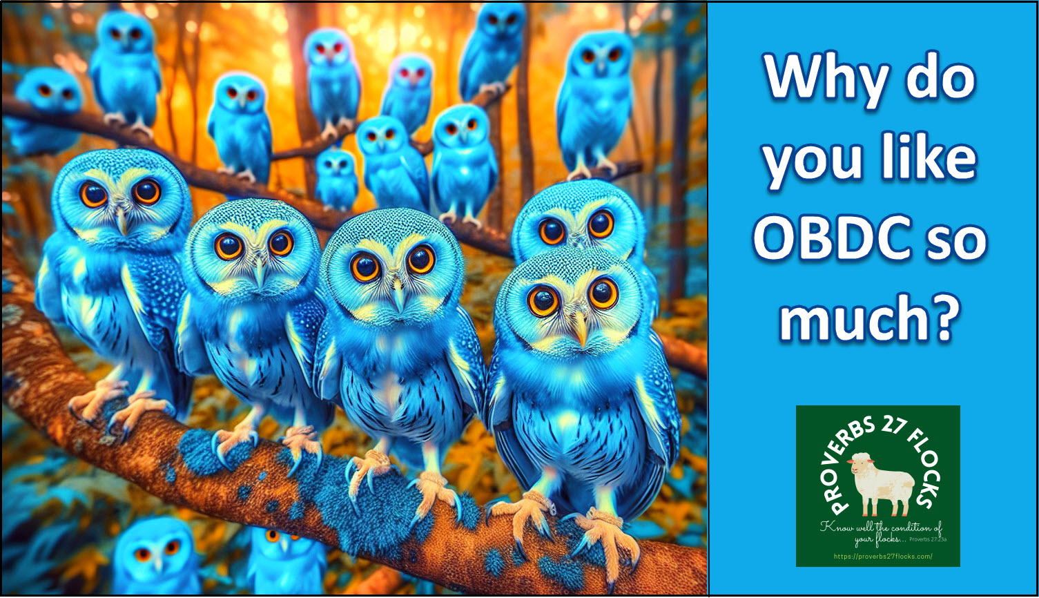 Why do you like OBDC so much? – Know Your Flocks & Herds