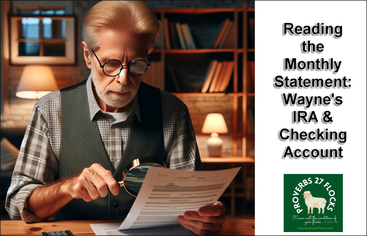 Read Your Investment Statement – Know Your Flocks & Herds