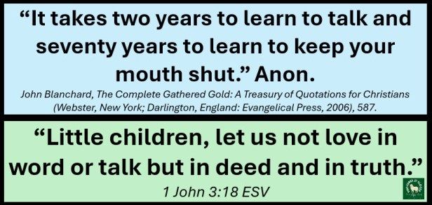 Sunday Quote – TALK – Know Your Flocks & Herds